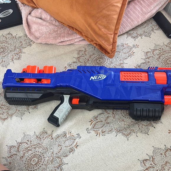 Nerf | Toys | Nerf Blue And Orange Action Figures Playset | Poshmark